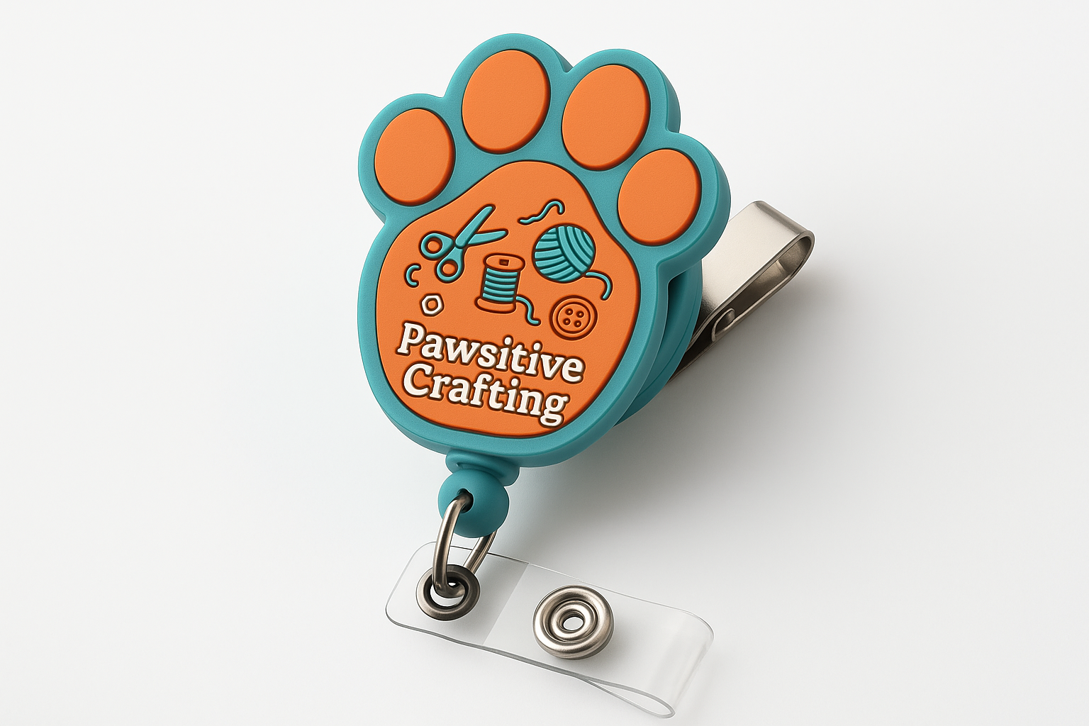 Professional Badge Reels Collection – Pawsitive Crafting