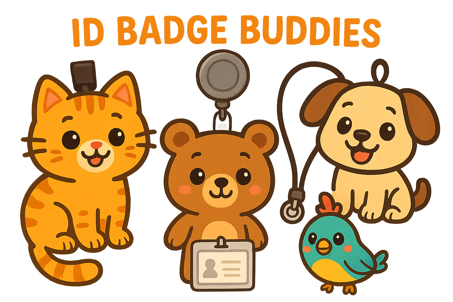 Badge Buddies & Charms Collection – Pawsitive Crafting