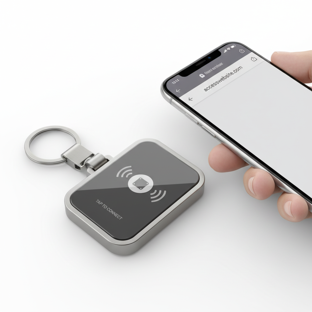 Smart NFC Keychain (Website) – Pawsitive Crafting